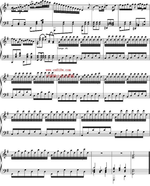 G大调钢琴协奏曲钢琴曲谱三 G大调钢琴协奏曲钢琴曲谱三曲谱下载简谱下载五线谱下载曲谱网曲谱大全中国曲谱网 中国网上音乐学院
